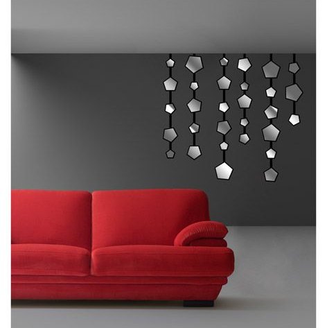 Ayna sticker modelleri, , 2011 farklı, dekoratif, modern, ilginç ...